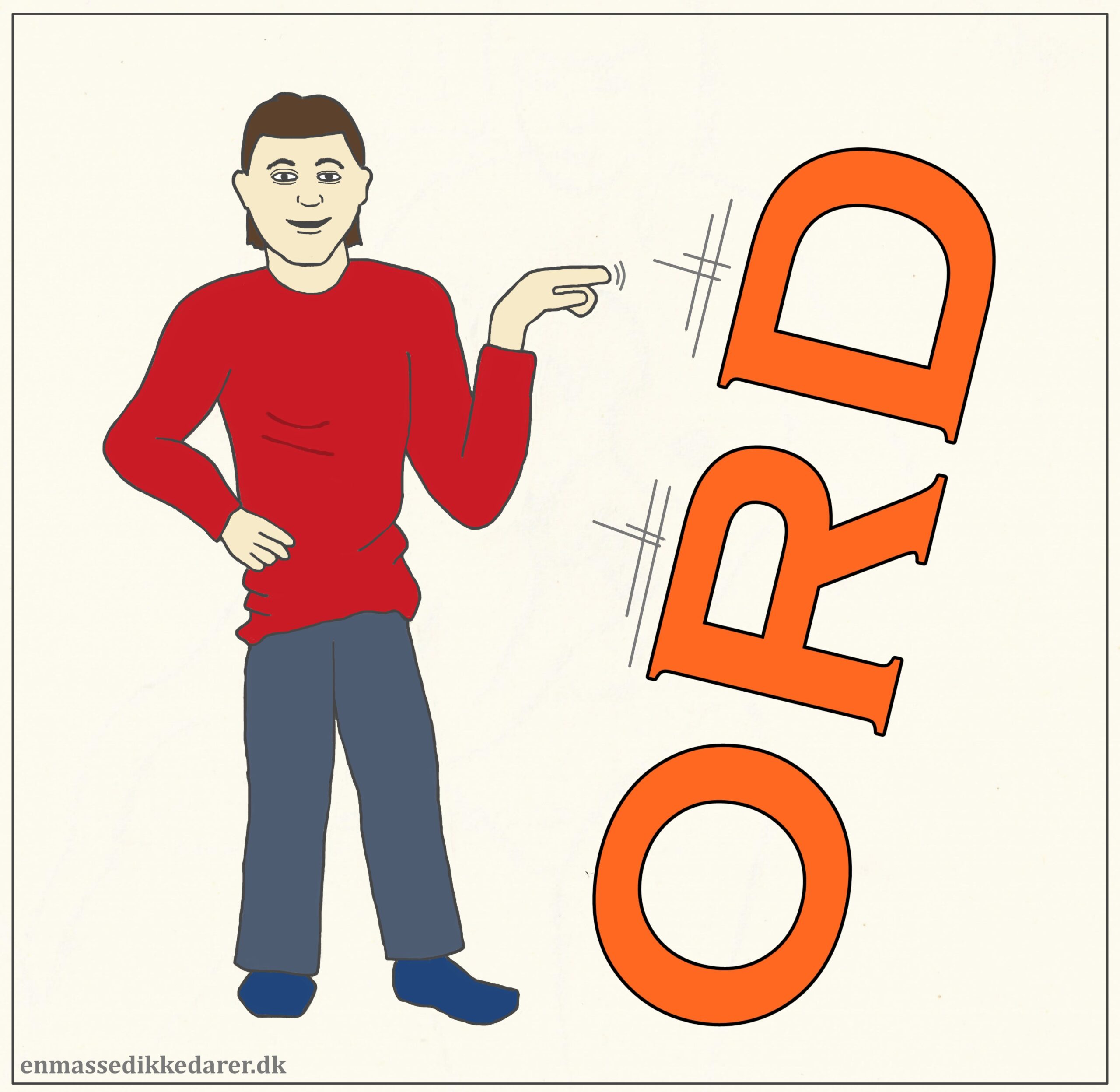 Lade et ord falde